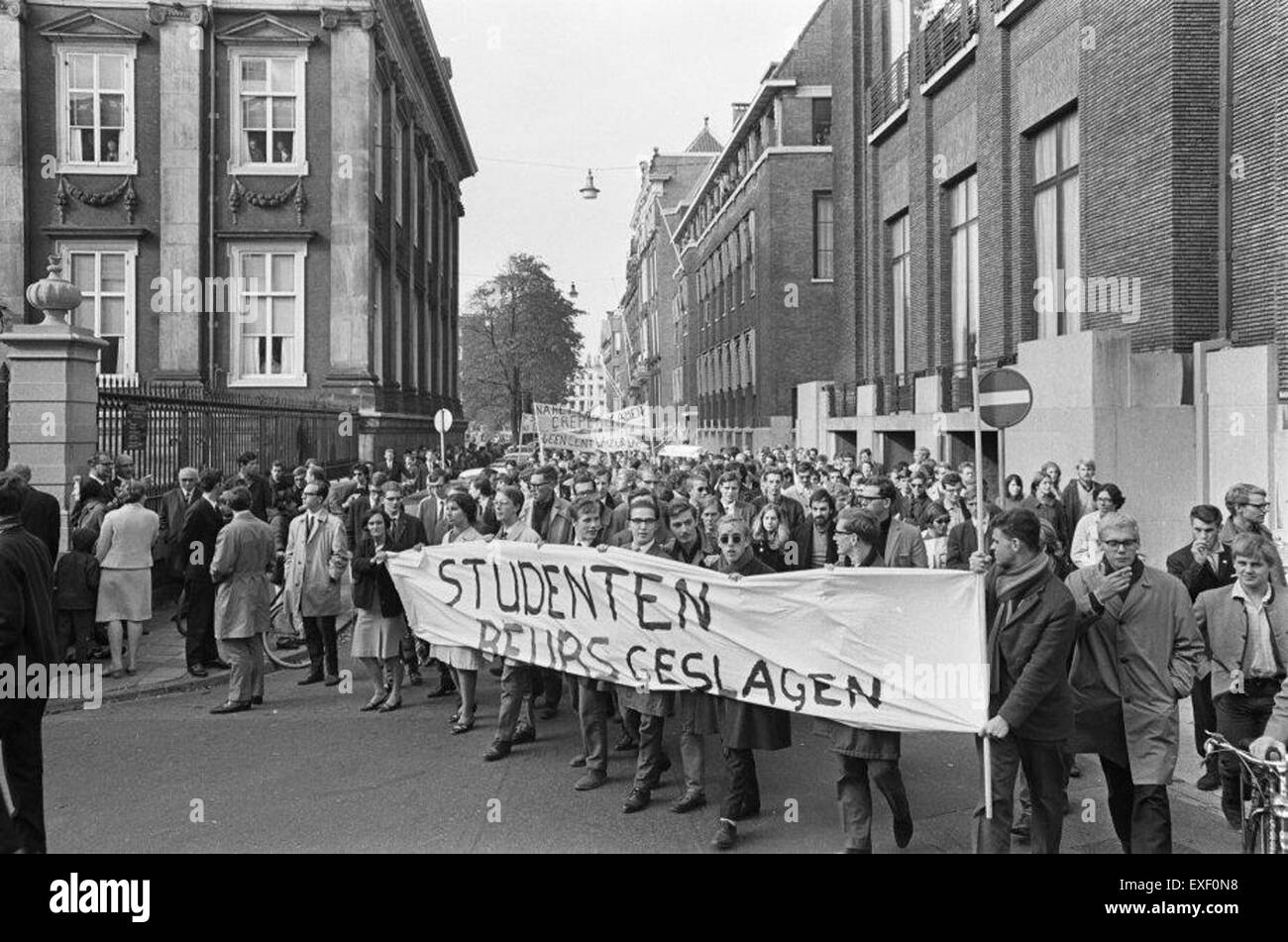 This image depicts students protesting against cuts to educational ...