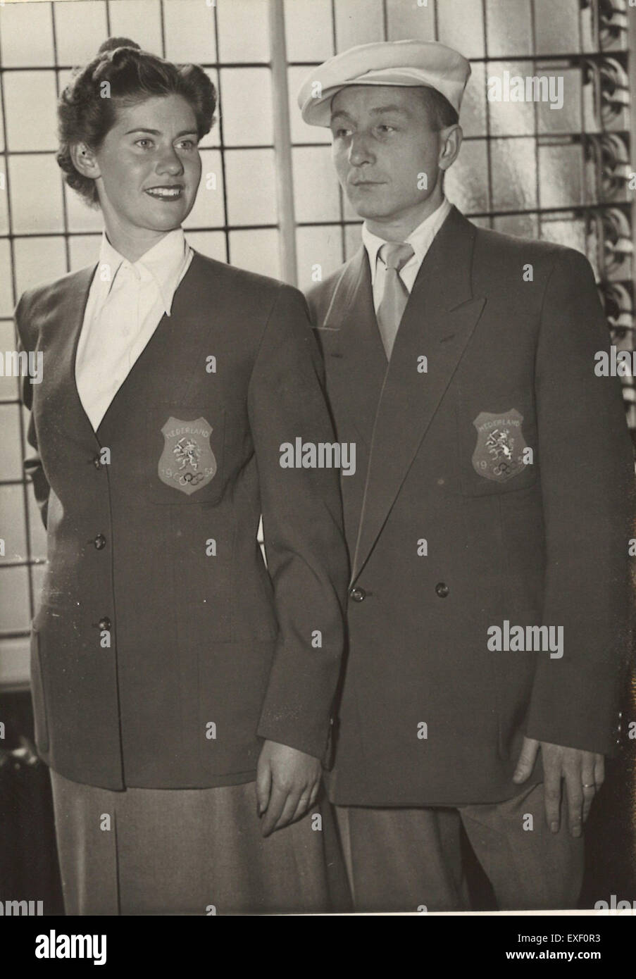 Oslo winter olympics 1952 during the olympics hi-res stock photography ...