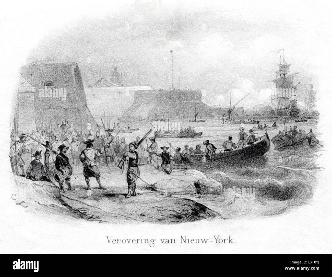 The 'Capture of Nieuw-Amsterdam' refers to the 1664 British seizure of ...