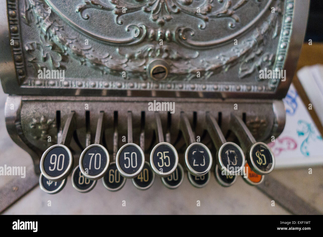Vintage cashier hi-res stock photography and images - Alamy