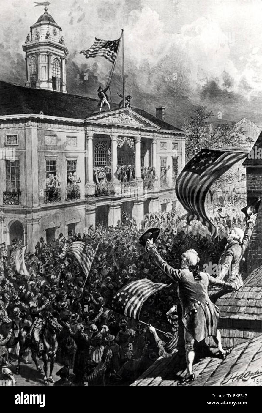 This historical painting titled 'Amerikanen bij de inhuldiging van ...