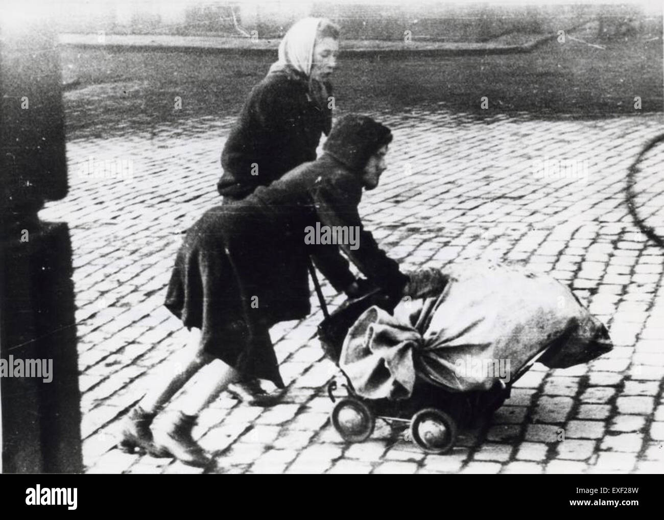 This image documents food collection efforts during the Hunger Winter ...