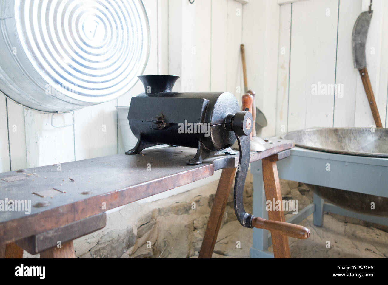Old grinder hi-res stock photography and images - Alamy