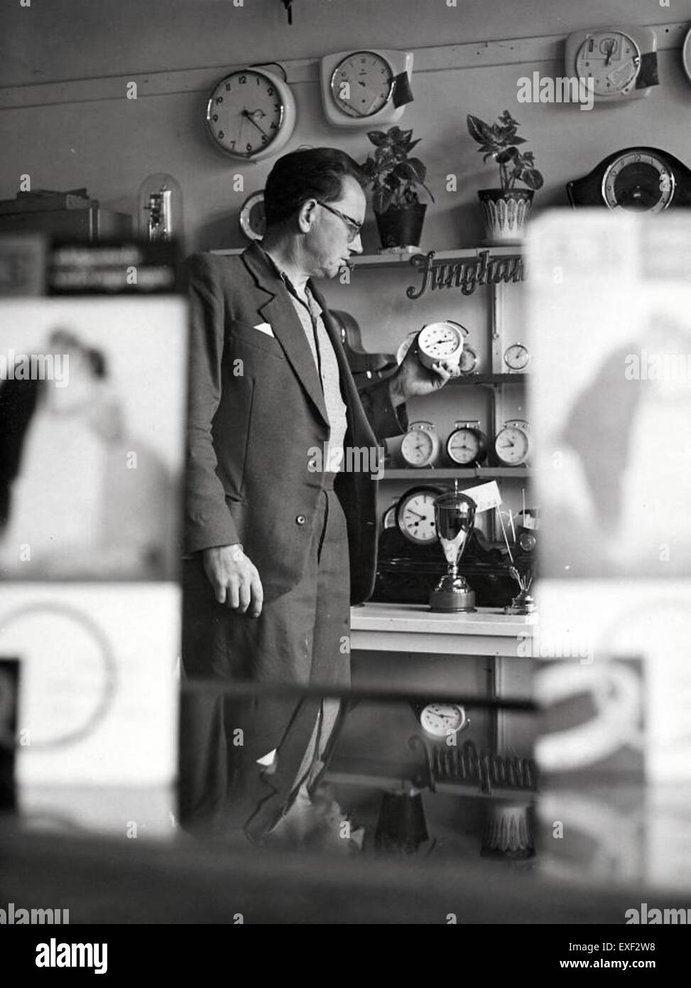 Vintage Watchmaker High Resolution Stock Photography and Images - Alamy