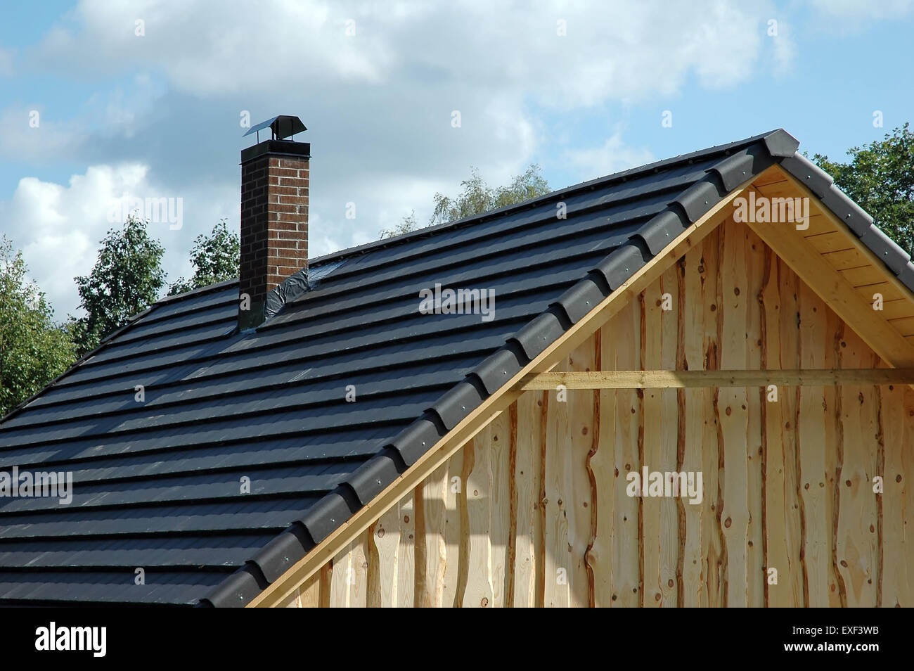 roofing tiles on roof Stock Photo - Alamy