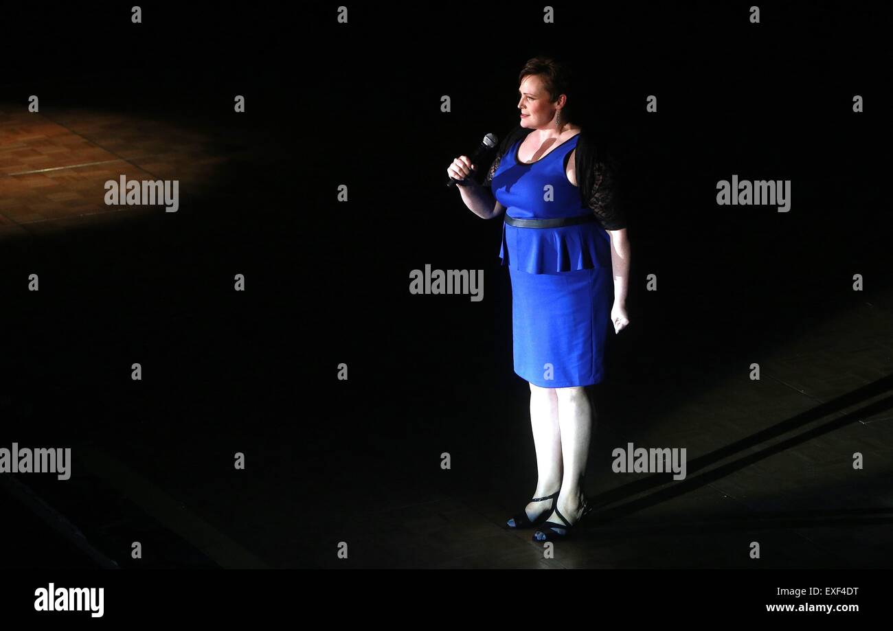The 2015 Actors Fund Gala held at the New York Marriott Marquis Hotel ...