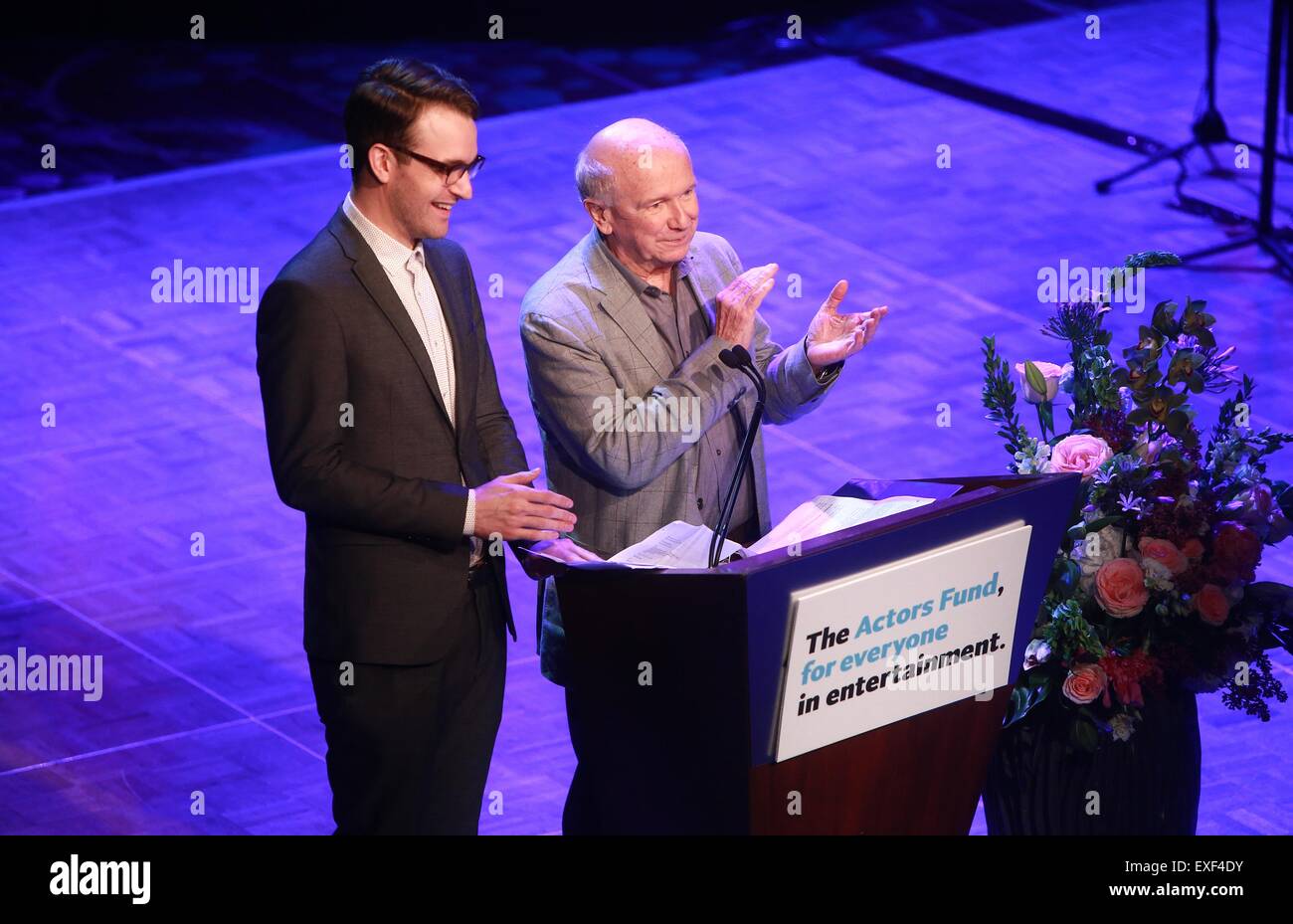 The 2015 Actors Fund Gala held at the New York Marriott Marquis Hotel ...