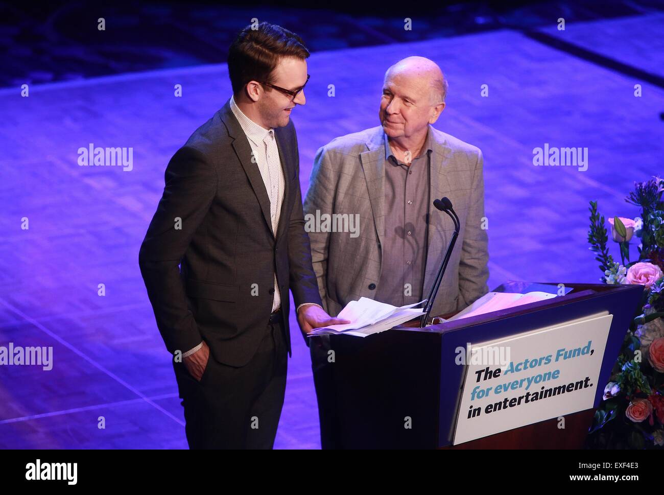 The 2015 Actors Fund Gala held at the New York Marriott Marquis Hotel ...