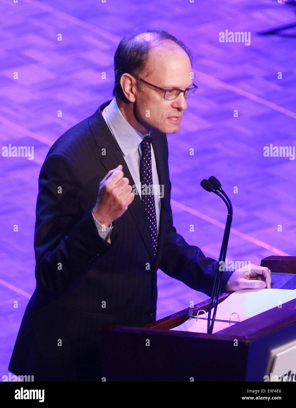 The 2015 Actors Fund Gala held at the New York Marriott Marquis Hotel ...