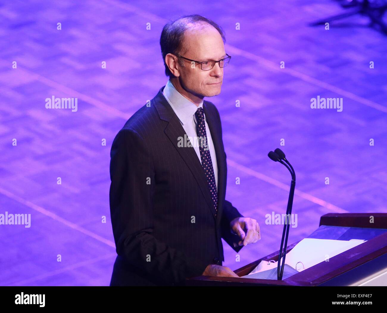 The 2015 Actors Fund Gala held at the New York Marriott Marquis Hotel ...