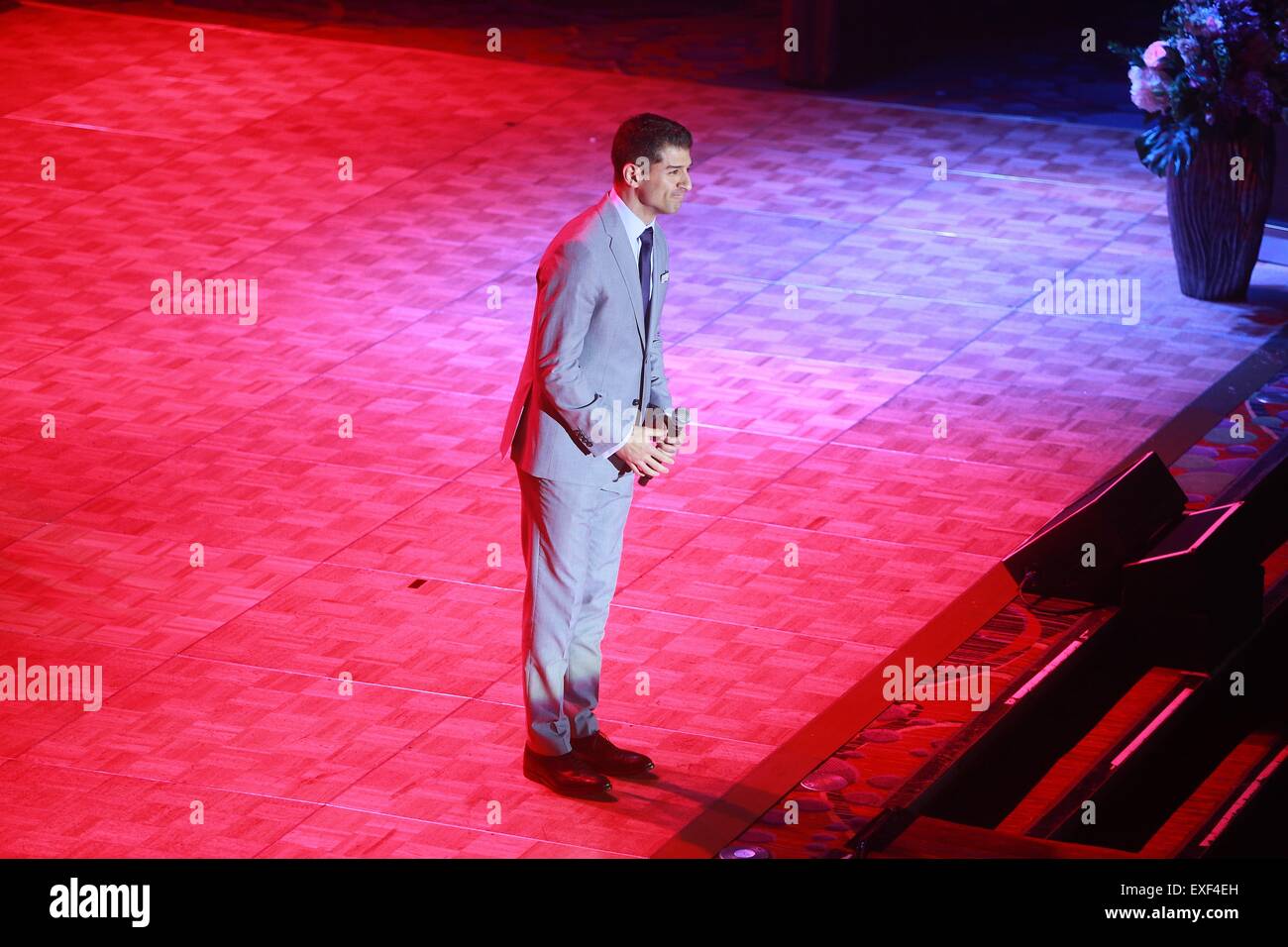 The 2015 Actors Fund Gala held at the New York Marriott Marquis Hotel ...