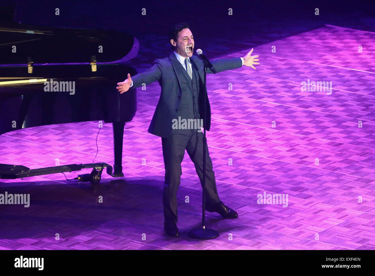 The 2015 Actors Fund Gala held at the New York Marriott Marquis Hotel ...