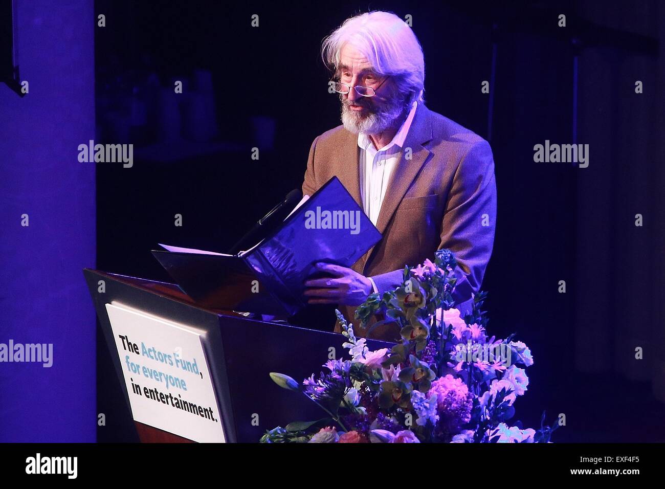 The 2015 Actors Fund Gala held at the New York Marriott Marquis Hotel ...