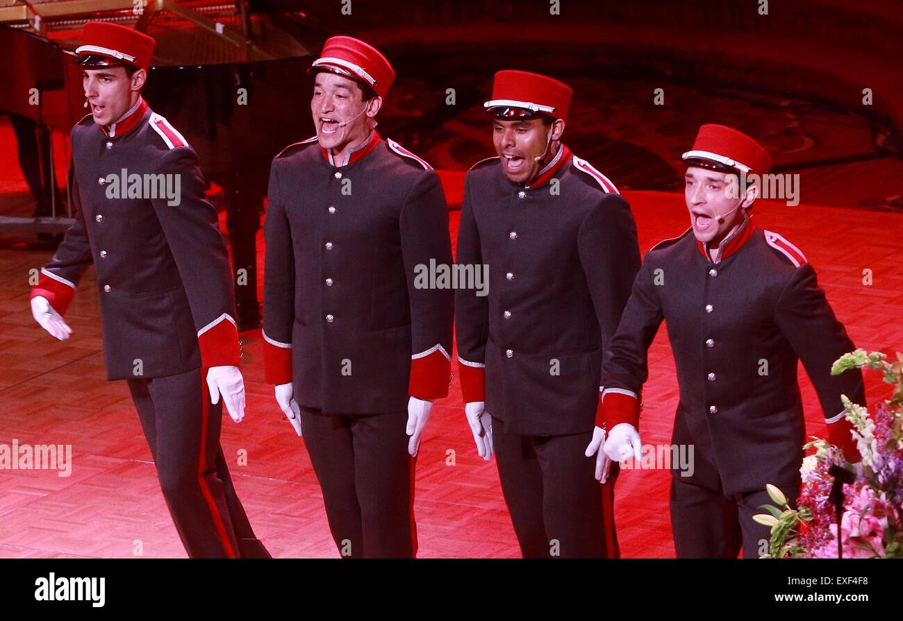 The 2015 Actors Fund Gala held at the New York Marriott Marquis Hotel ...