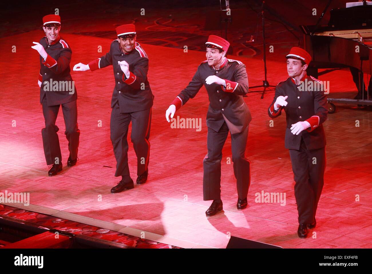 The 2015 Actors Fund Gala held at the New York Marriott Marquis Hotel ...