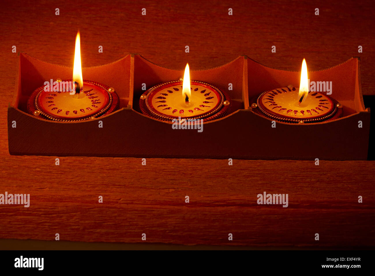 indian diwali Festival diya Nobody Stock Photo - Alamy