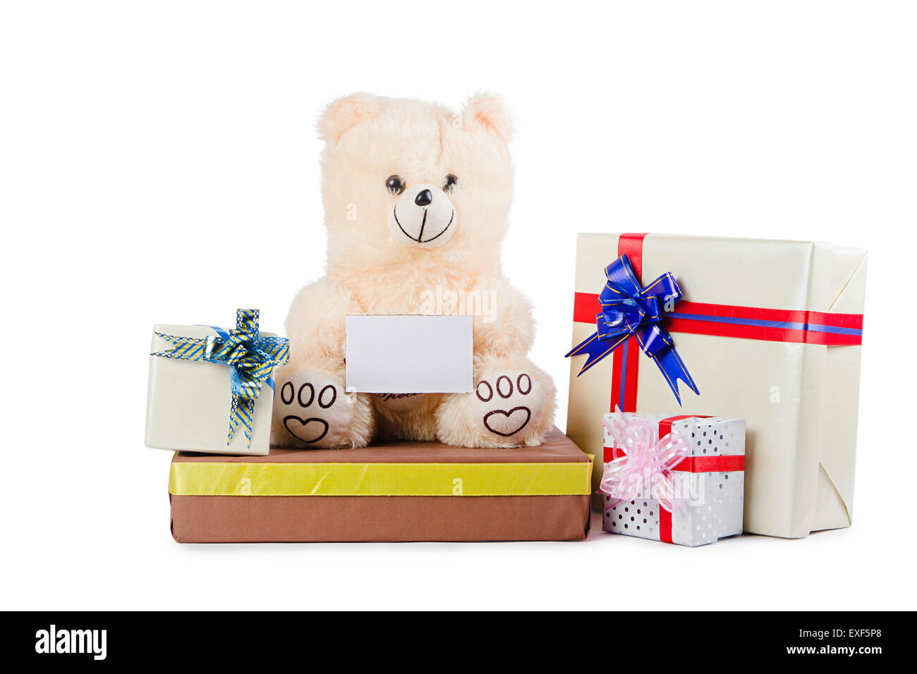 Birthday gift box Cut Out Stock Images & Pictures - Alamy