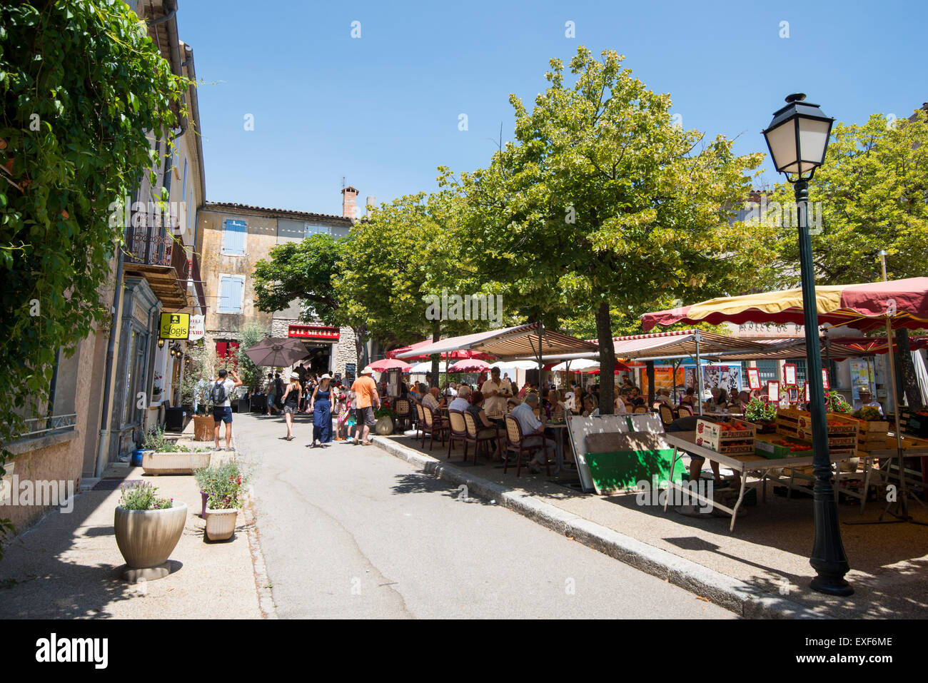 The town of Sault, Provence France EU Stock Photo - Alamy