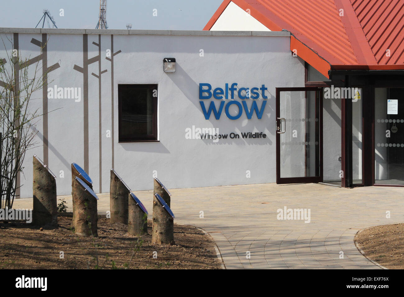 The RSPB reserve at Belfast Lough, Belfast, Northern Ireland Stock ...