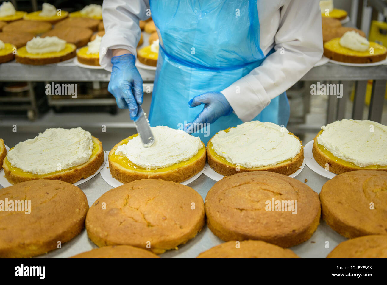 A row of cakes hi-res stock photography and images - Alamy
