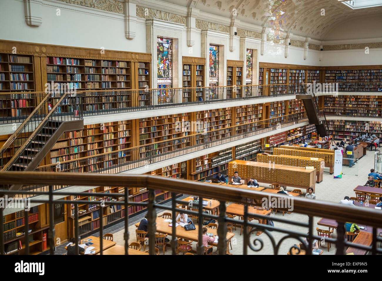 State Library of New South Wales, Reading Room, Sydney, Australia Stock ...