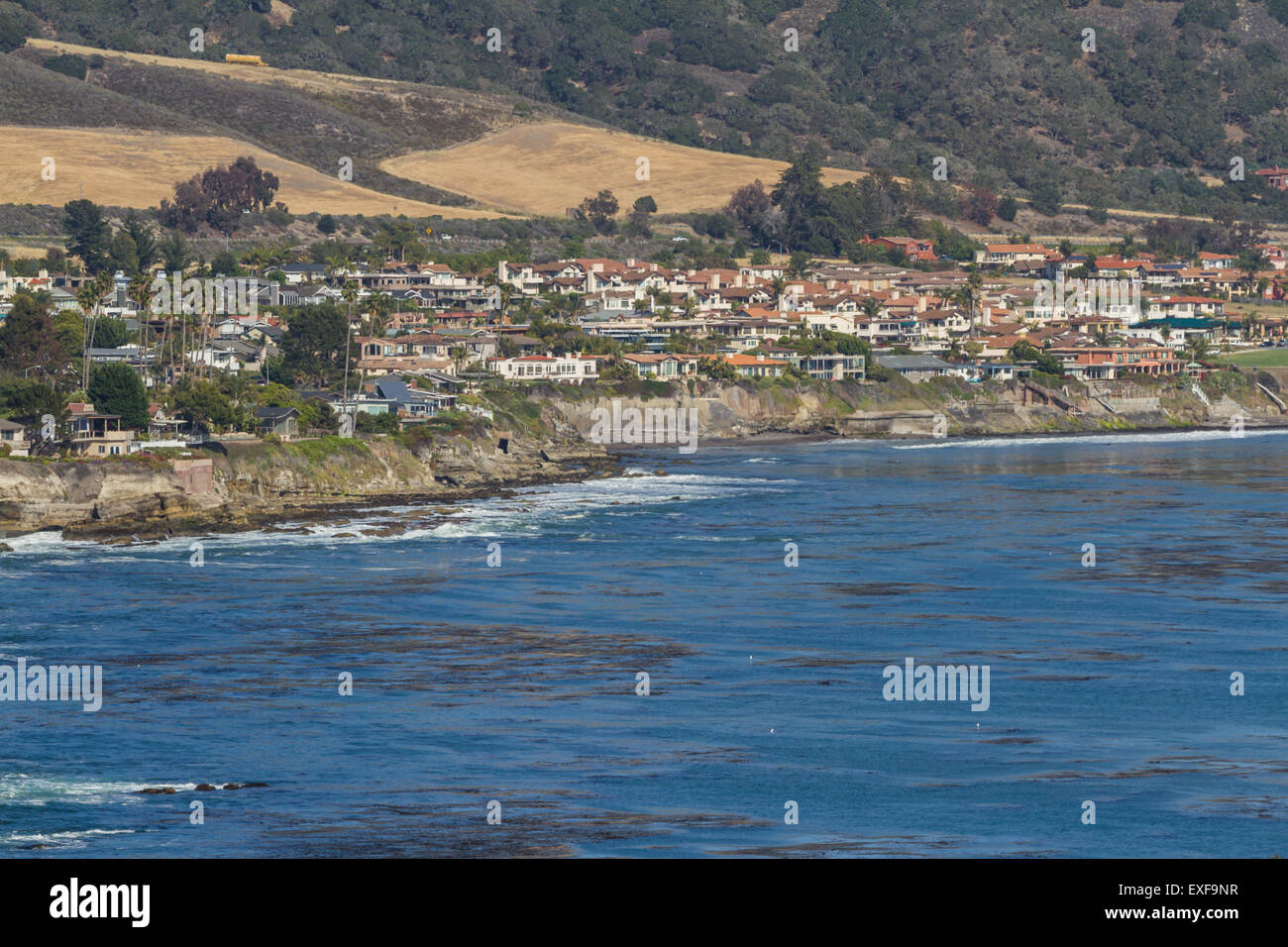 San Luis Obispo, California - May 03 : Beautiful houses lining the ...