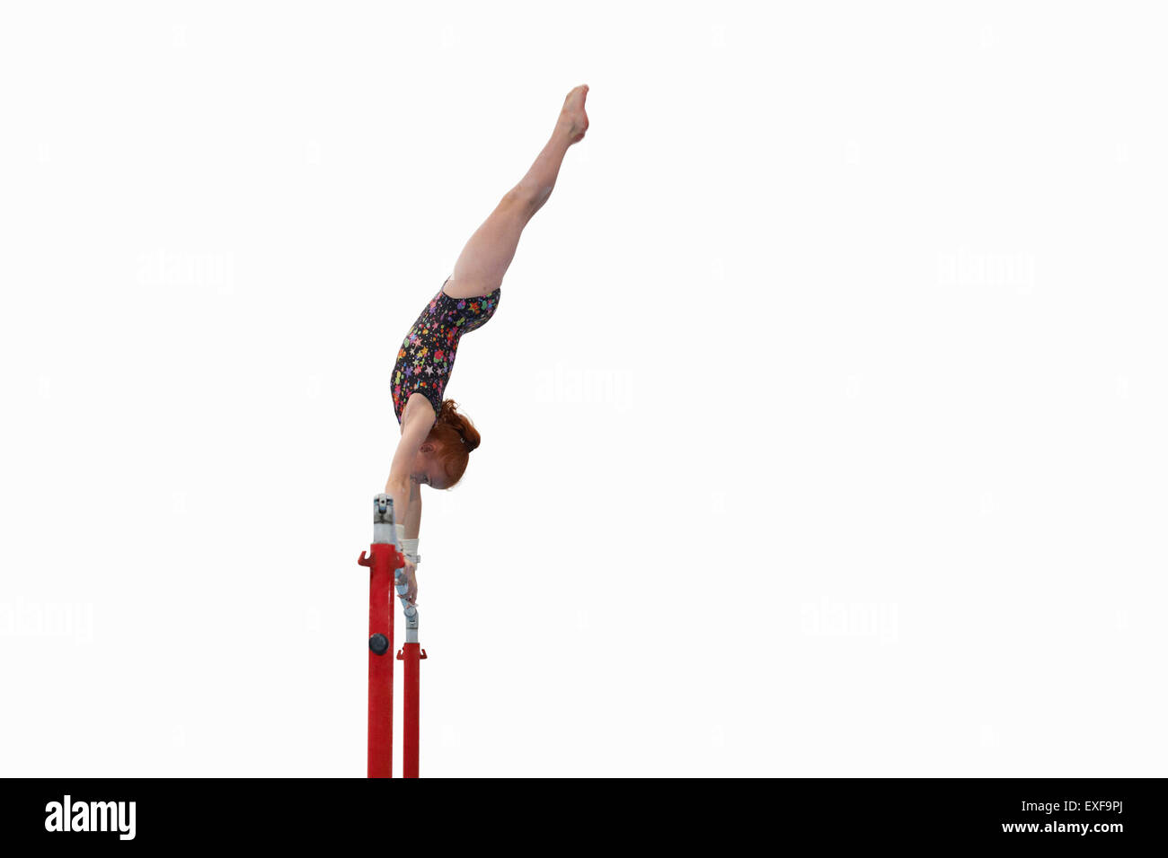 Gymnast handstand hi-res stock photography and images - Alamy