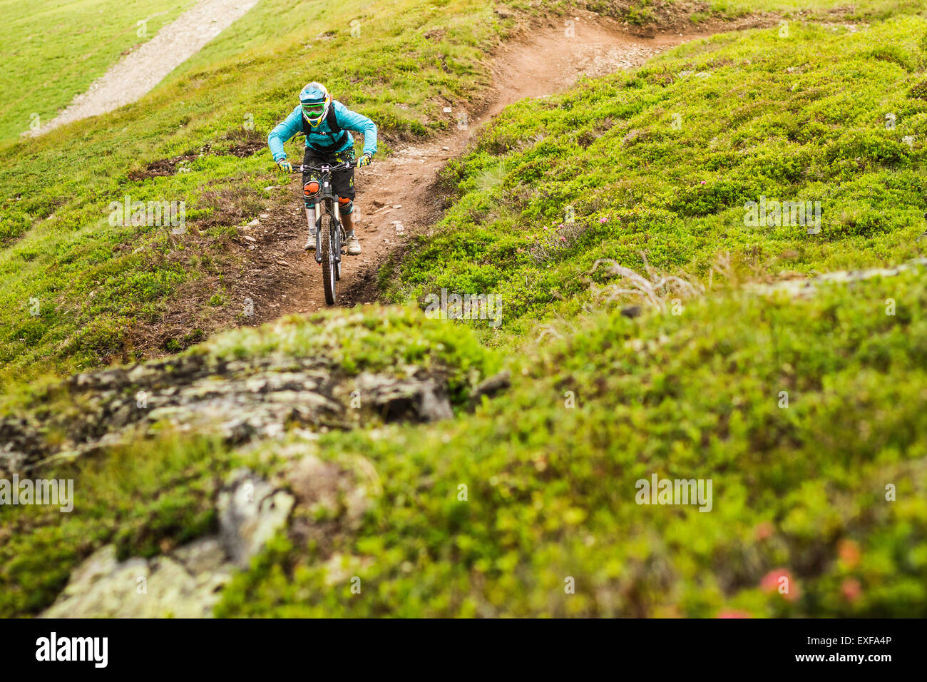 Hillside track hi-res stock photography and images - Alamy
