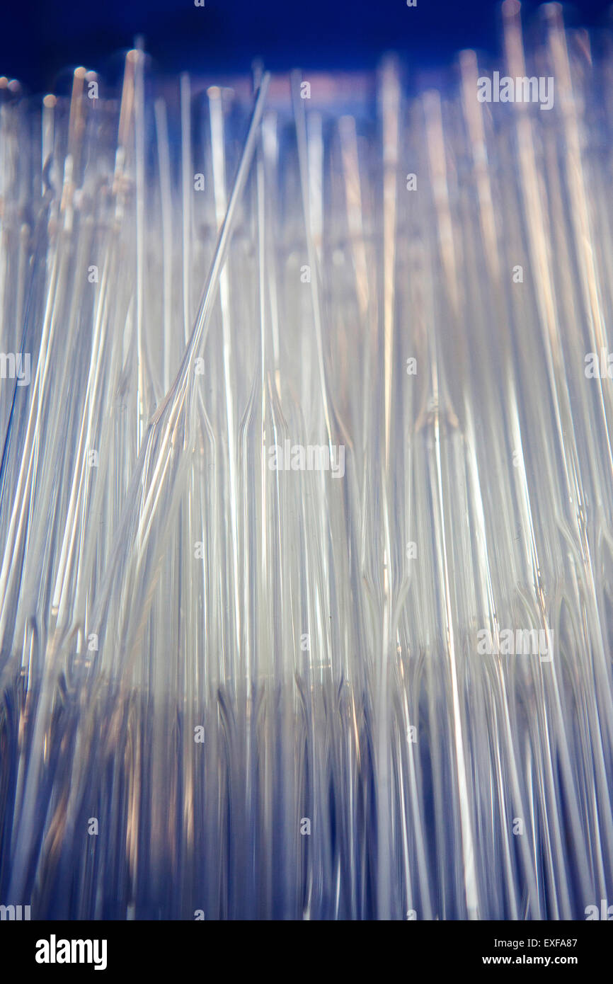 Large group of glass pipettes Stock Photo - Alamy