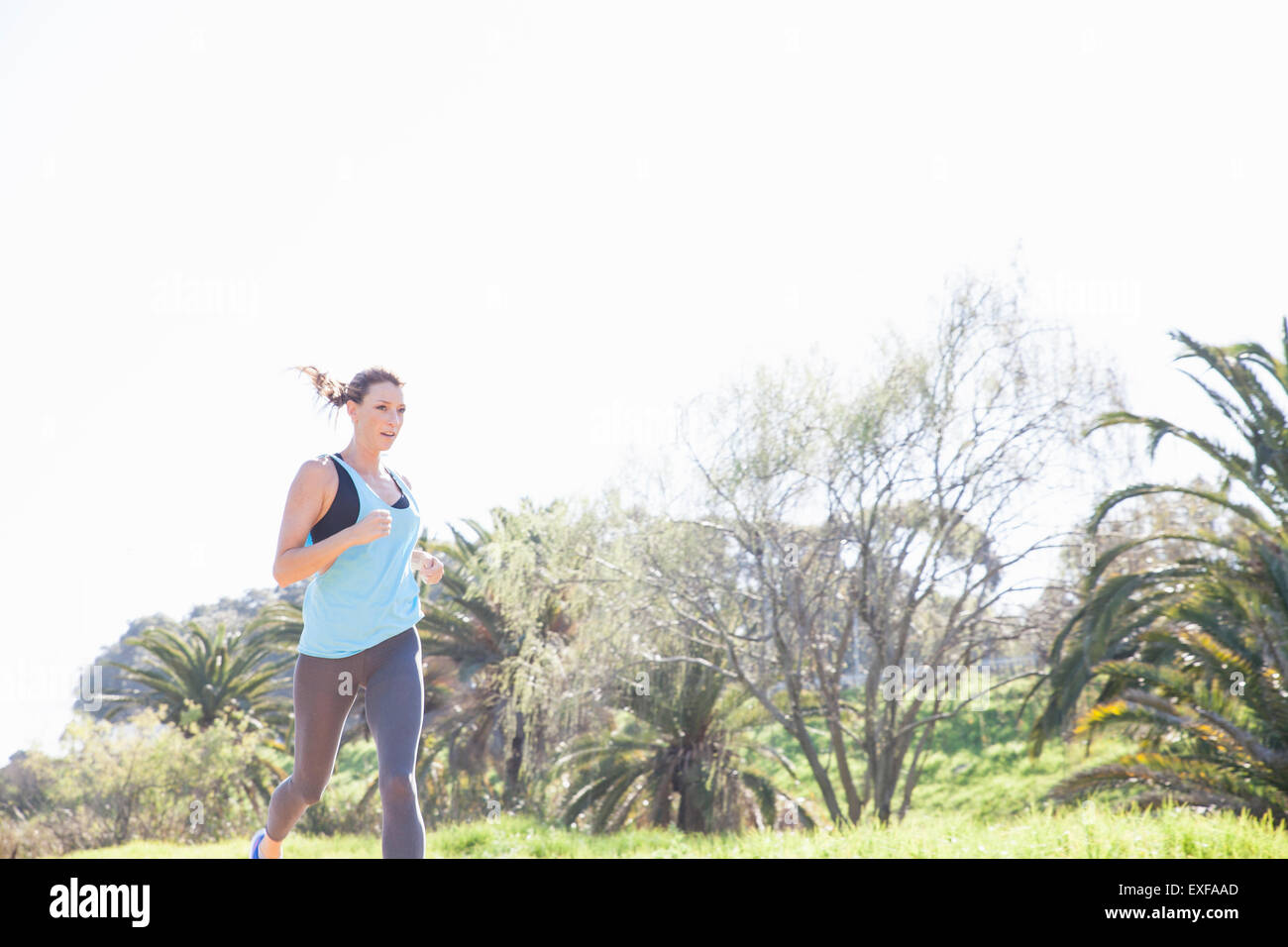 Woman running girl jogging in hi-res stock photography and images - Alamy