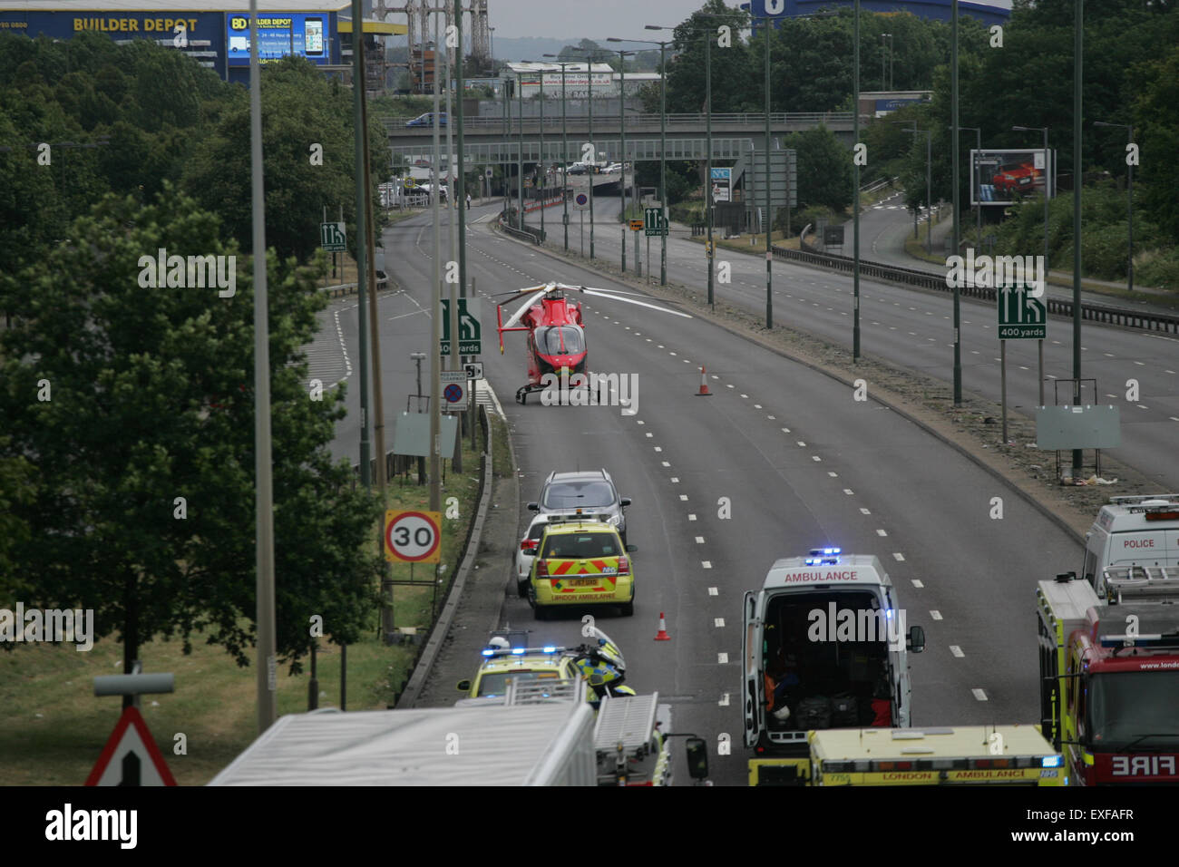 A406 north circular near colney hi-res stock photography and images - Alamy