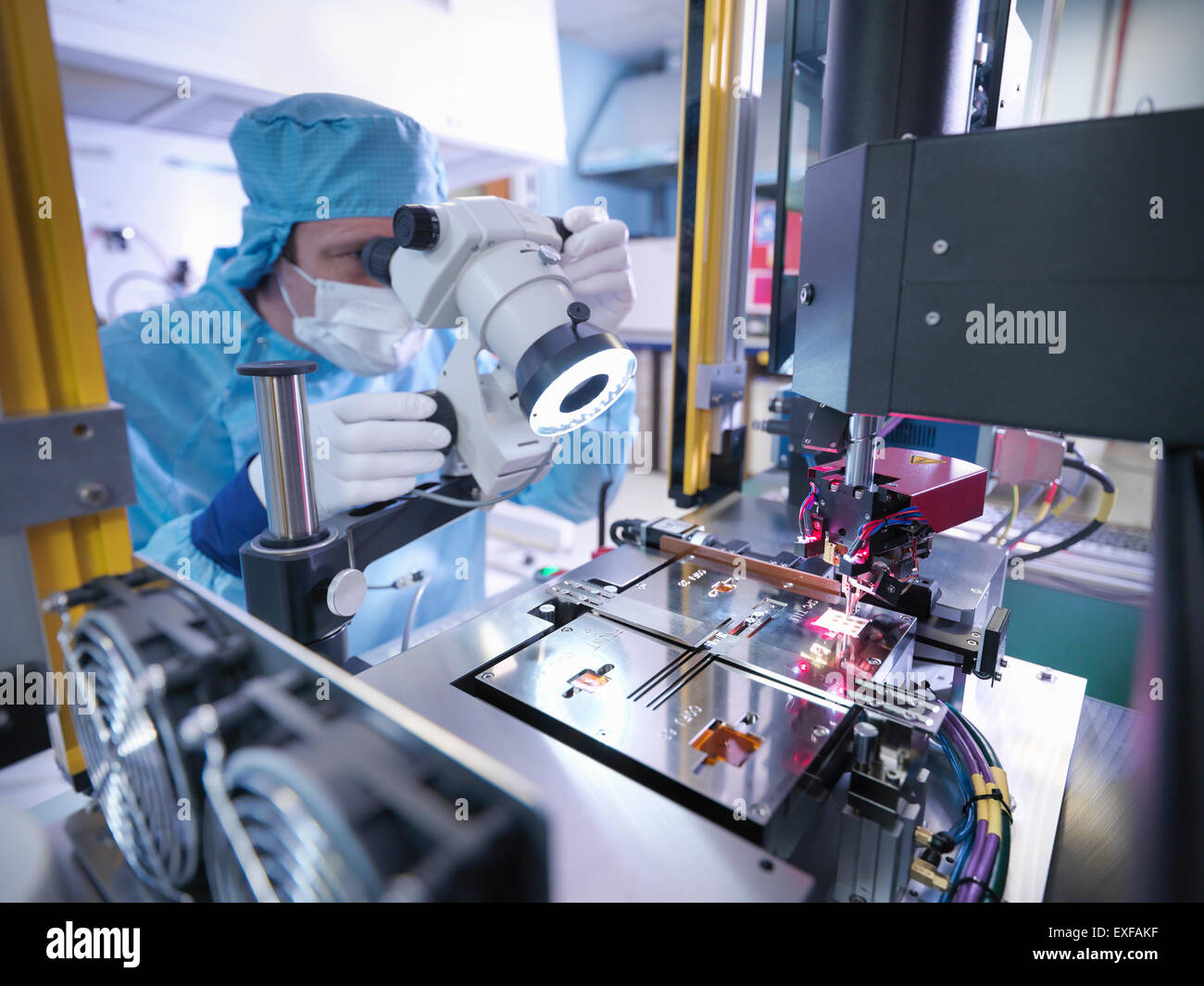 Clean Room Manufacturing High Resolution Stock Photography and Images ...