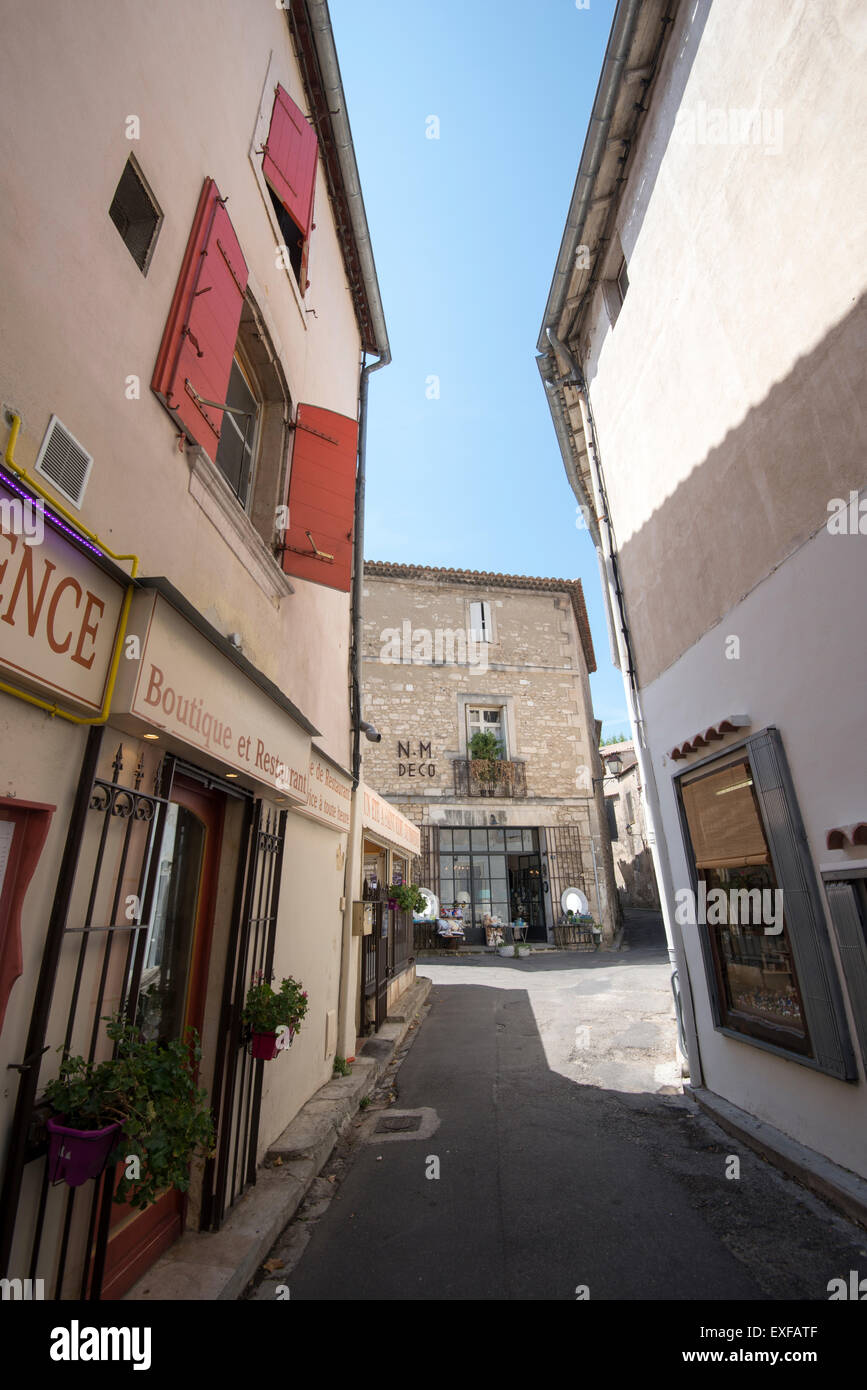 The picturesque town of Saint Remy de Provence, France EU Stock Photo ...