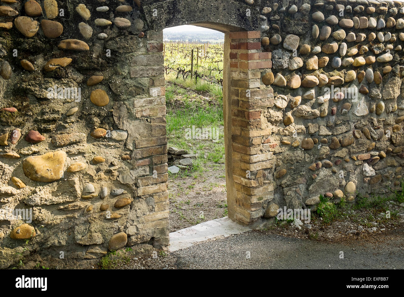 Vineyard gate hi-res stock photography and images - Alamy