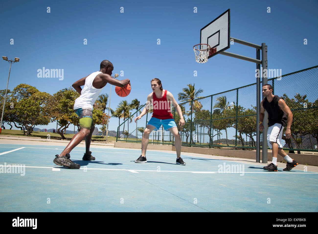 Men practicing hi-res stock photography and images - Alamy