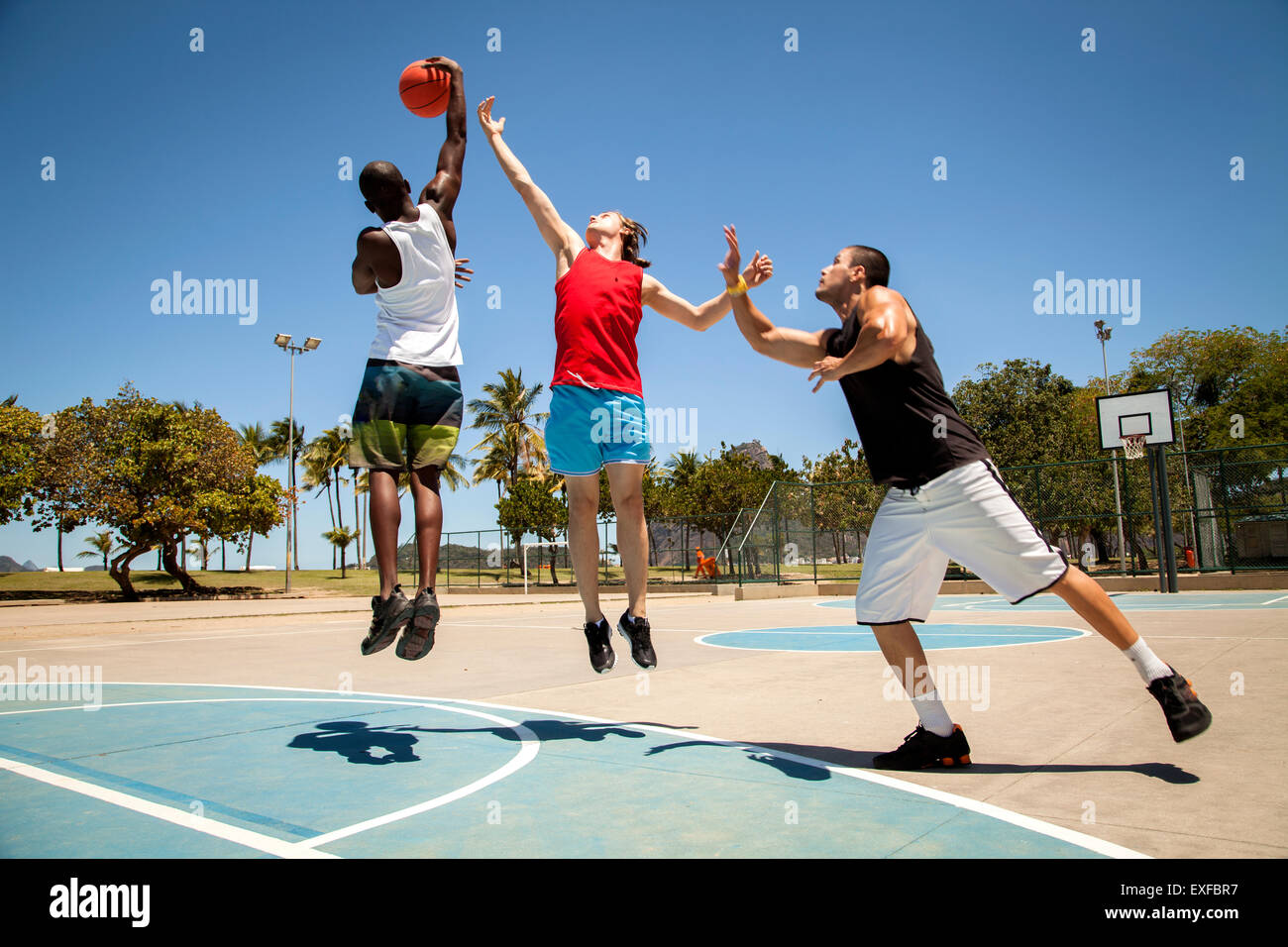 Men practicing hi-res stock photography and images - Alamy