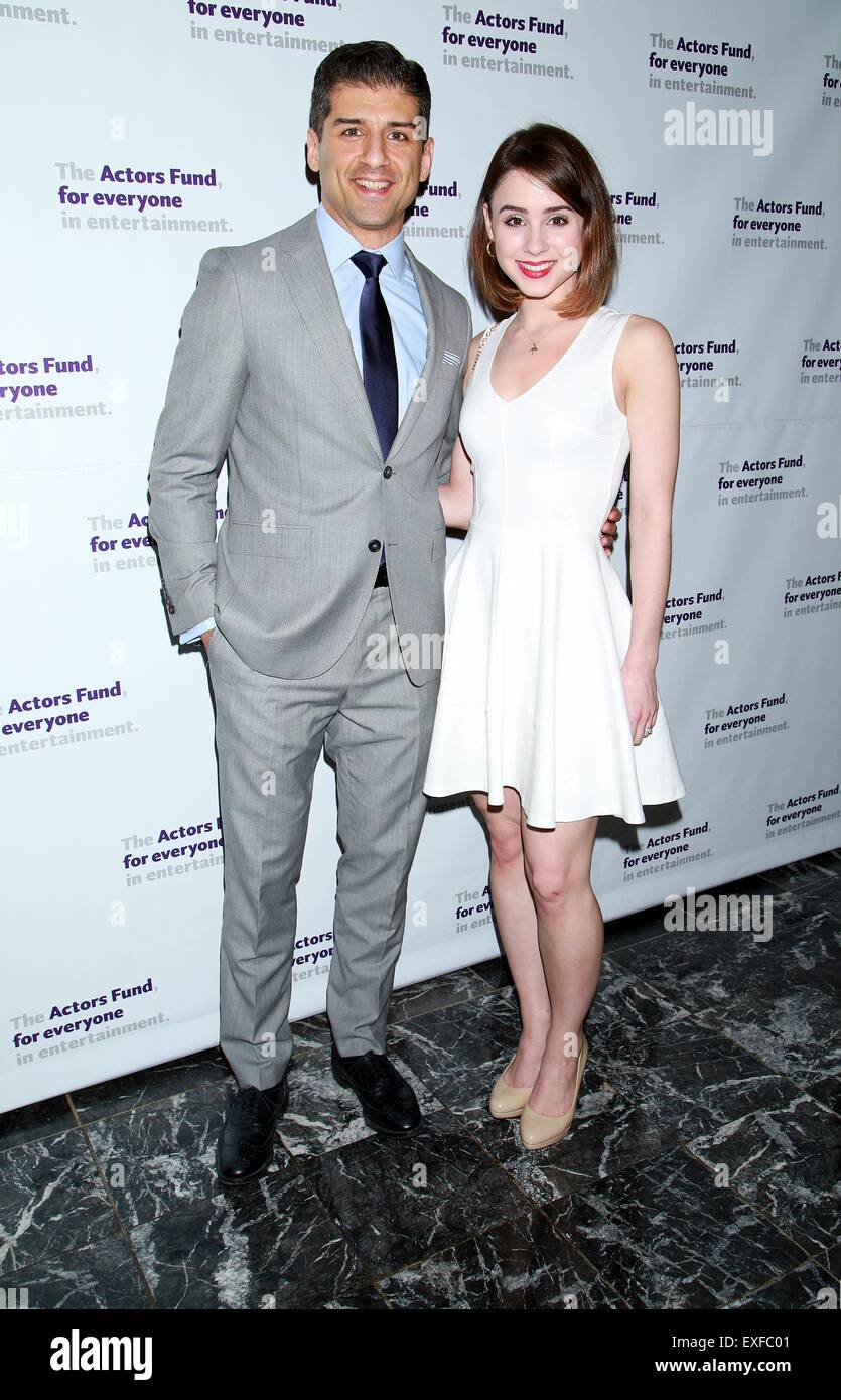 The 2015 Actors Fund Gala held at the New York Marriott Marquis Hotel ...