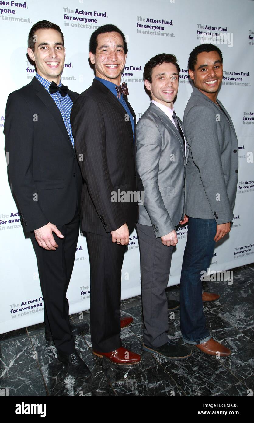 The 2015 Actors Fund Gala held at the New York Marriott Marquis Hotel ...