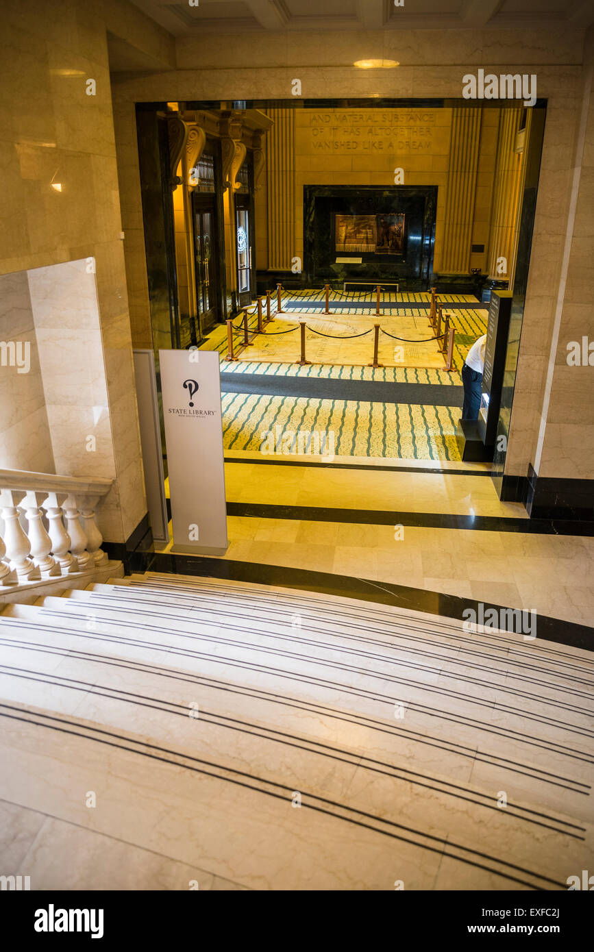 State Library of New South Wales, Entrance Foyer, Sydney, Australia ...