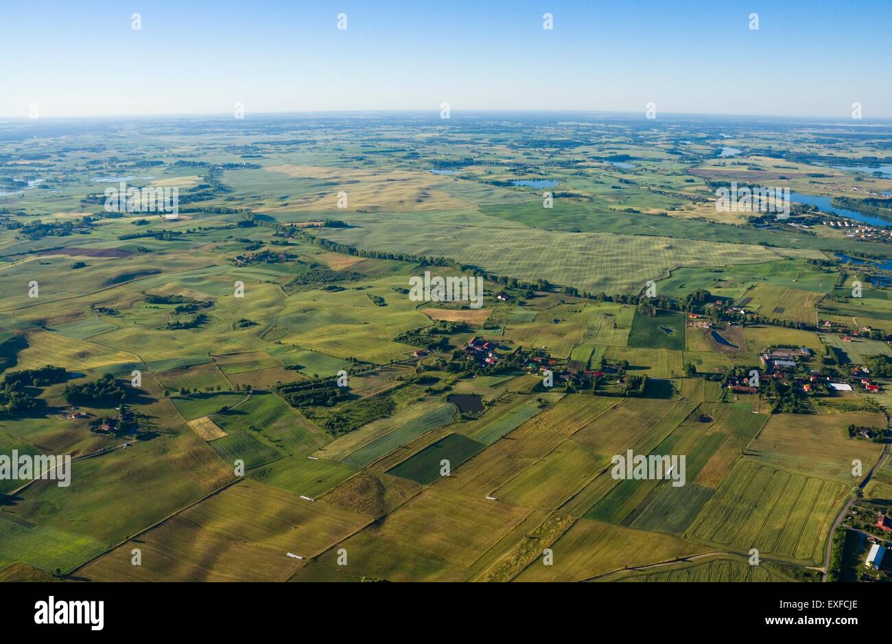 Aerial view on countryside beautiful hi-res stock photography and ...