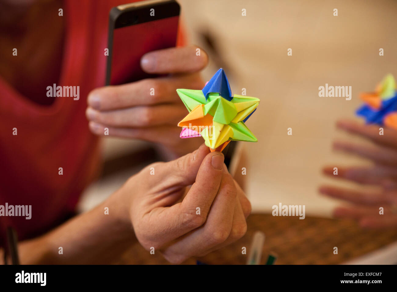 Origami paper hi-res stock photography and images - Alamy