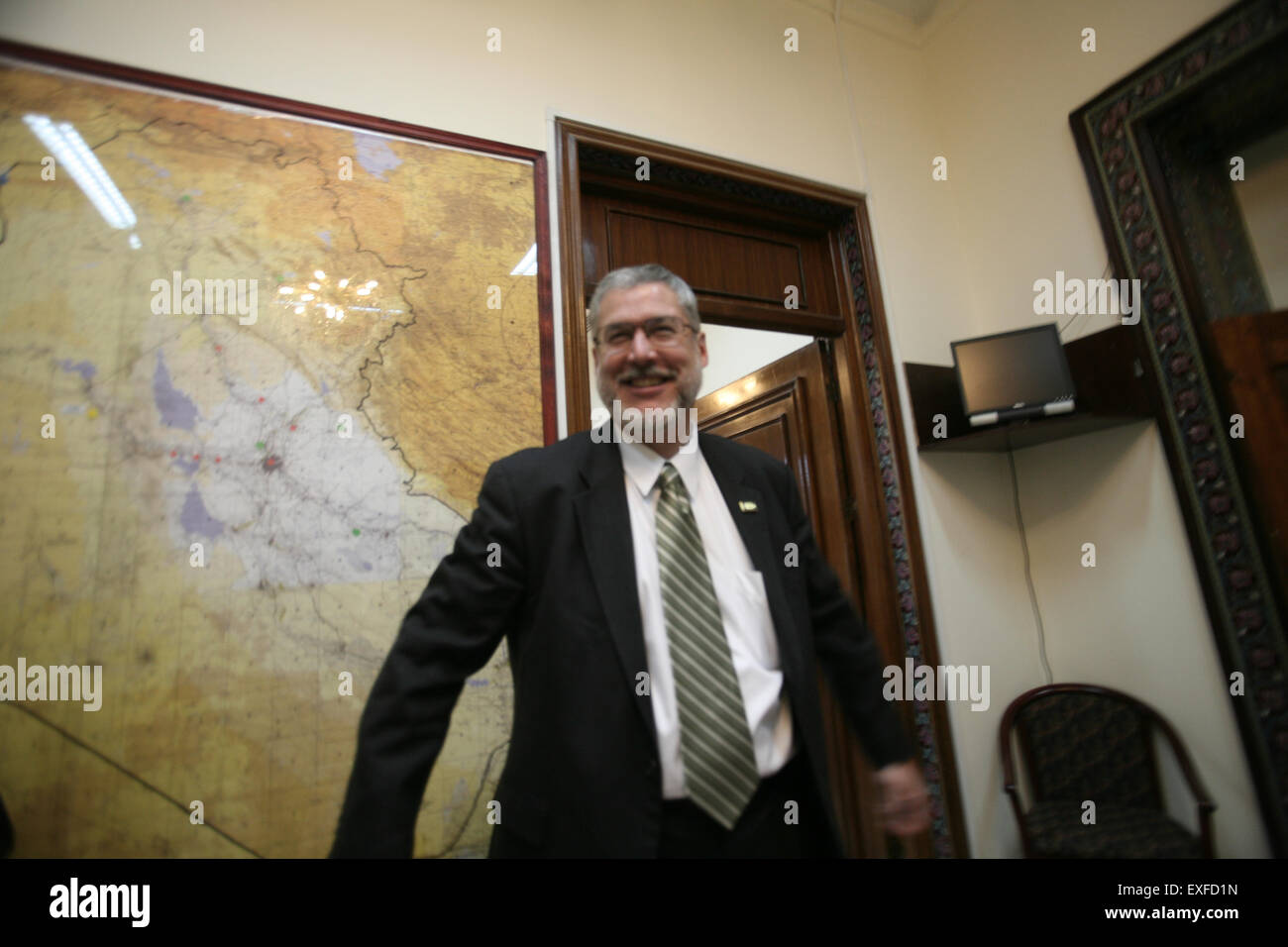 David Addington Arrives in Green Zone After Meetings With Iraqi Stock ...