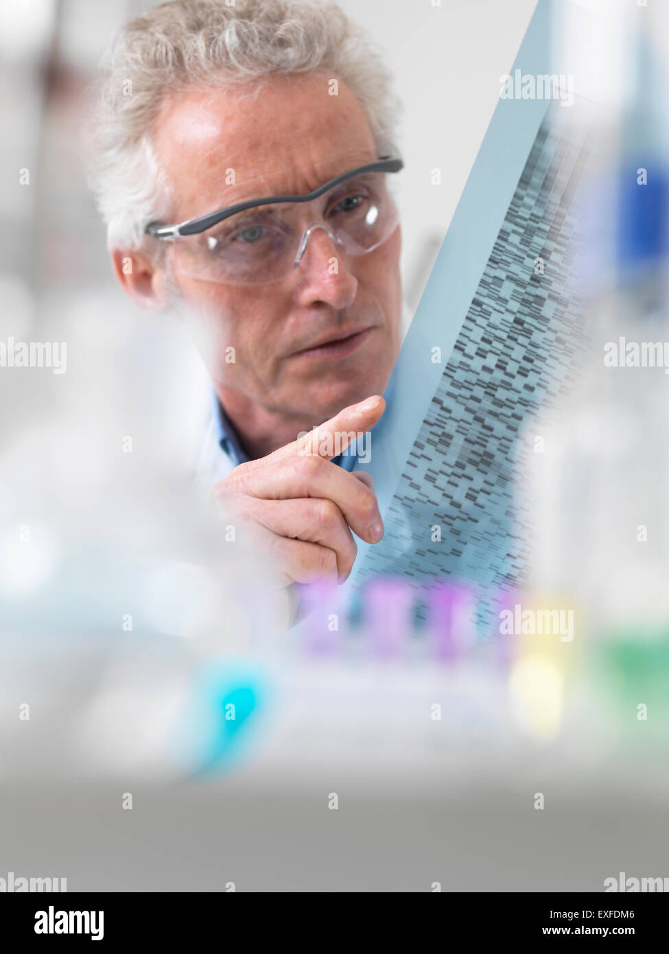 Autoradiogram and glassware hi-res stock photography and images - Alamy
