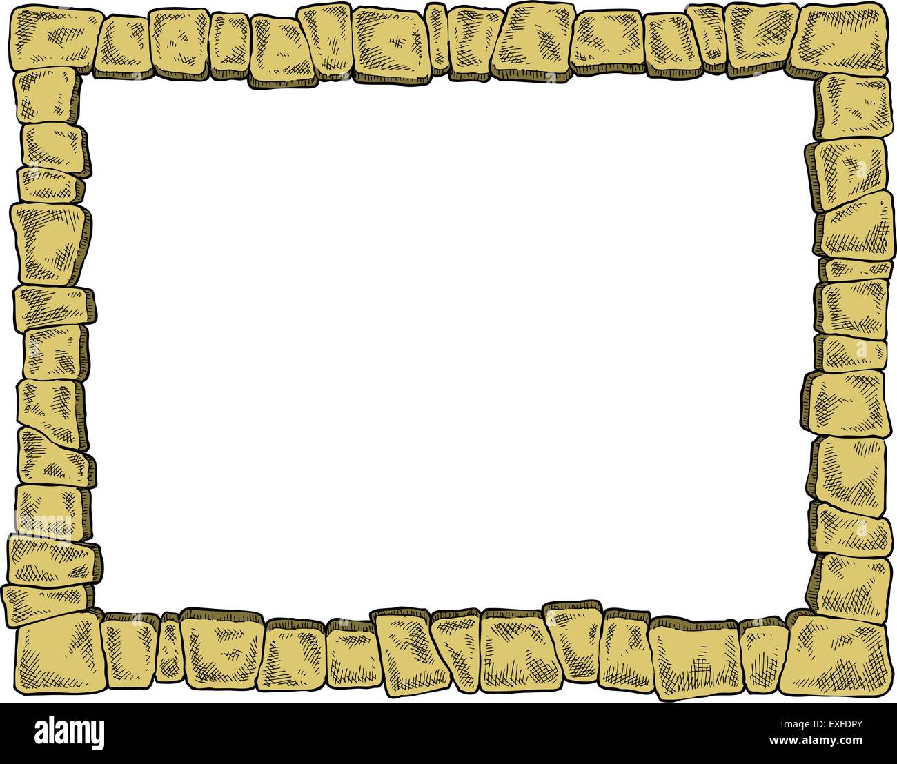 Stones Stone Structure Stock Vector Images - Alamy