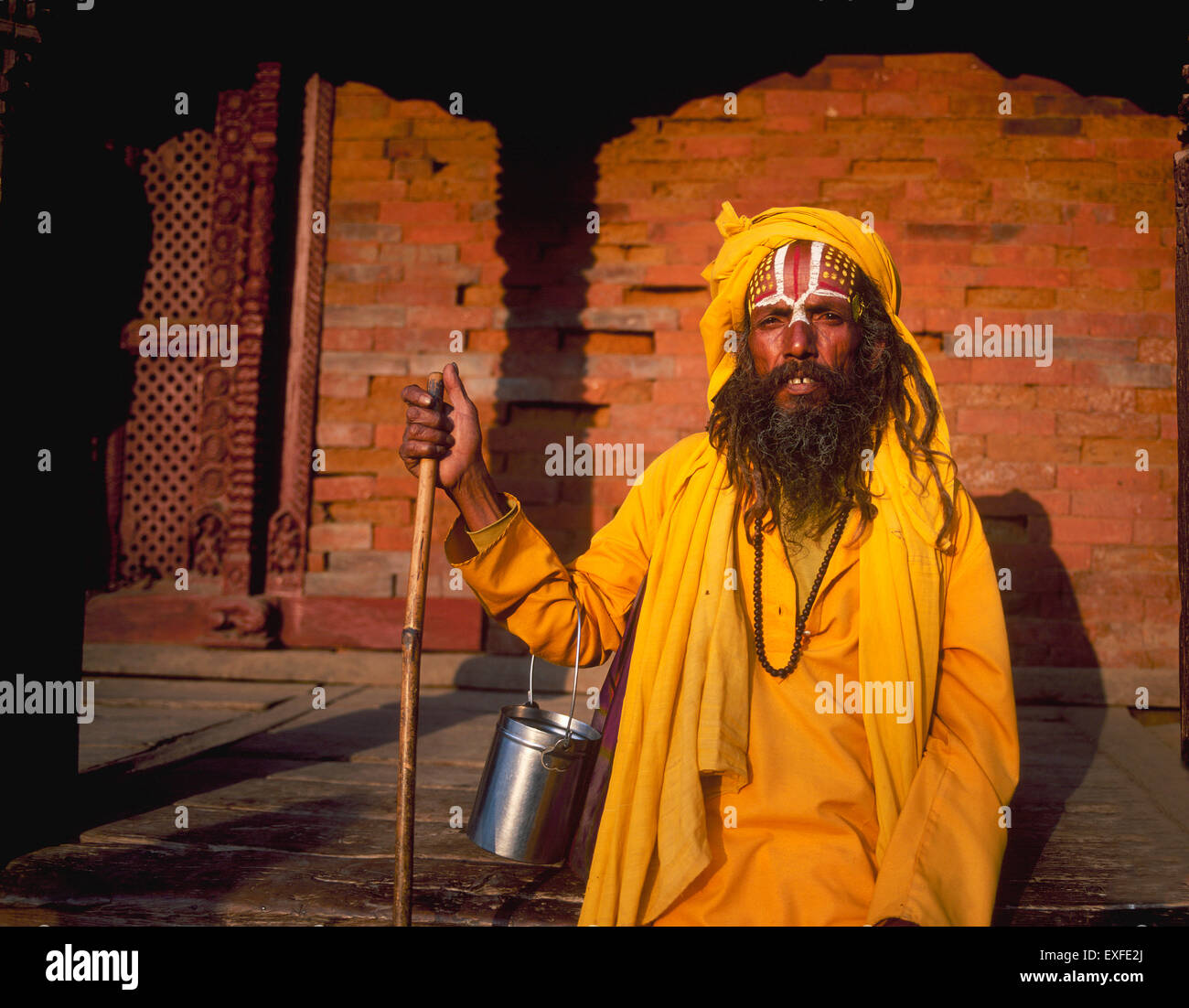 Indian holy man hi-res stock photography and images - Alamy