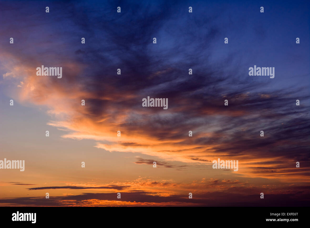 Sunset weather hi-res stock photography and images - Alamy