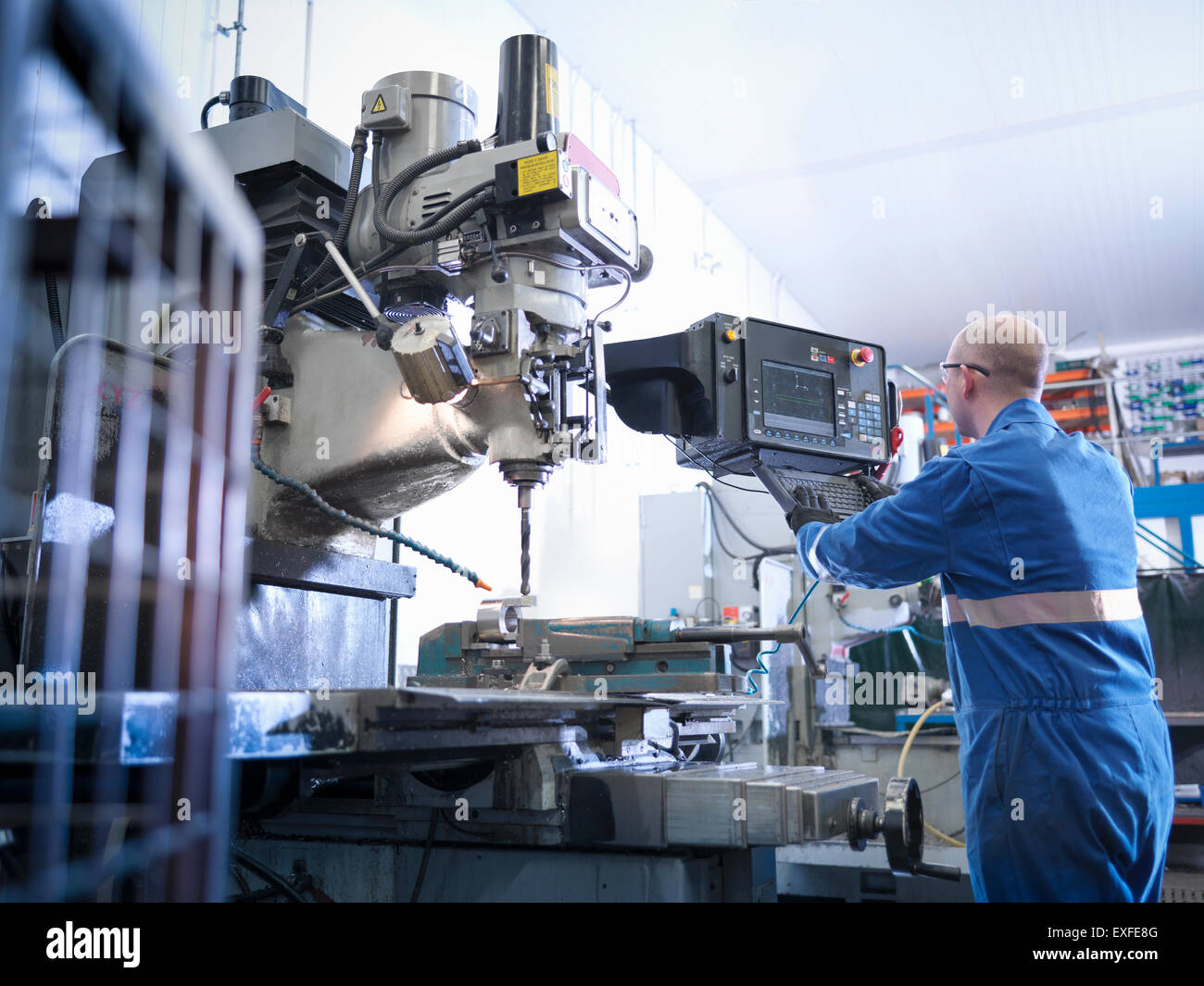 Lathe workshop hi-res stock photography and images - Alamy