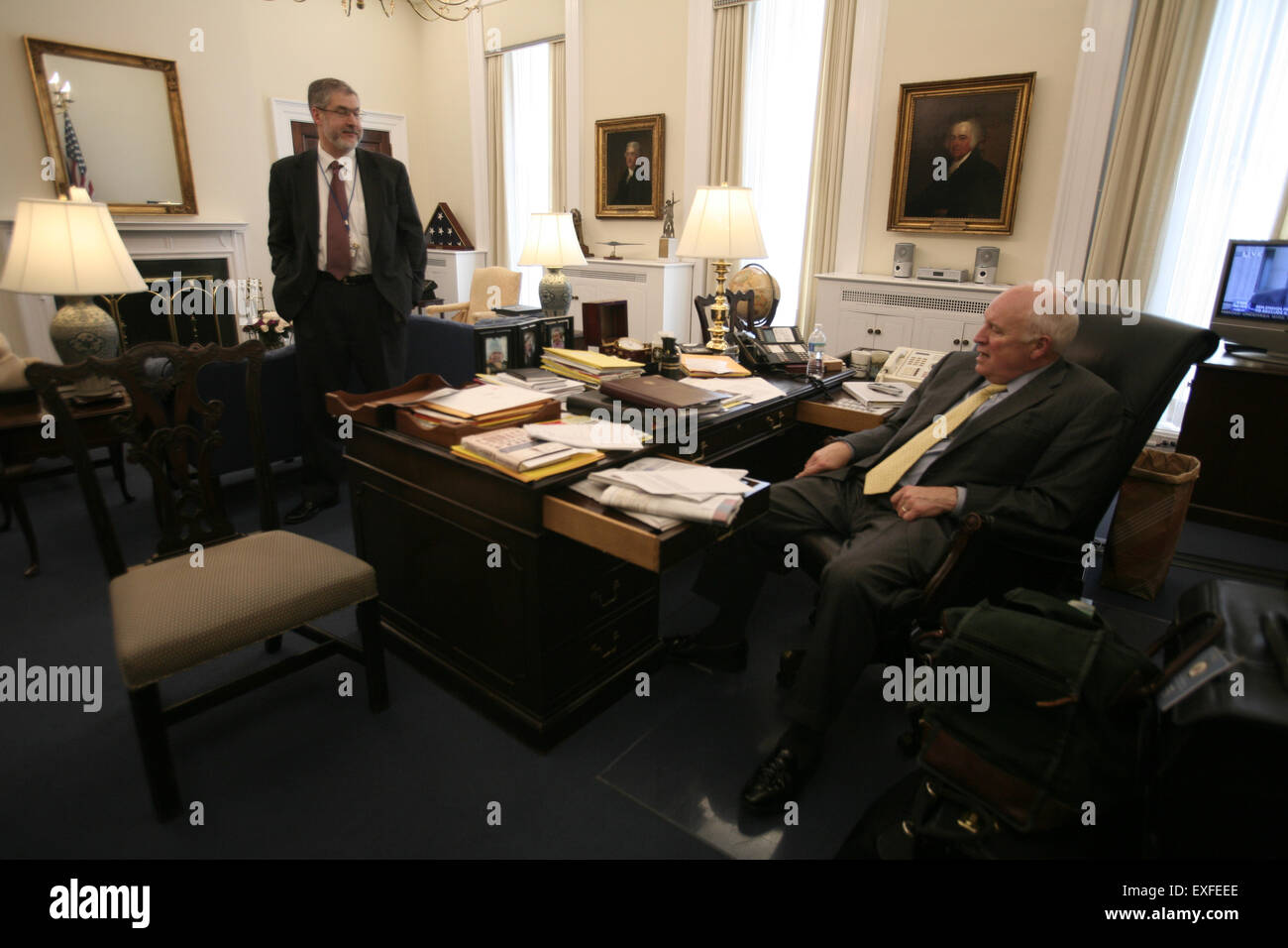 Vice president cheney office hi-res stock photography and images - Alamy