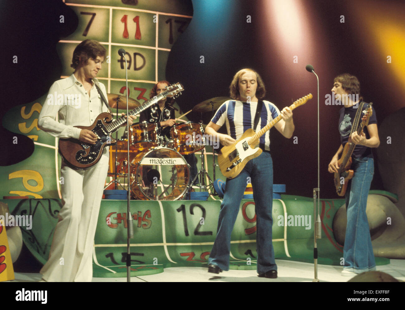 SUTHERLAND BROTHERS AND QUIVER UK rock group about 1975 Stock Photo - Alamy