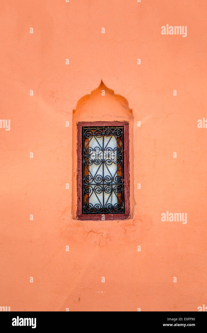 Traditional window from Marrakesh, Morocco Stock Photo - Alamy
